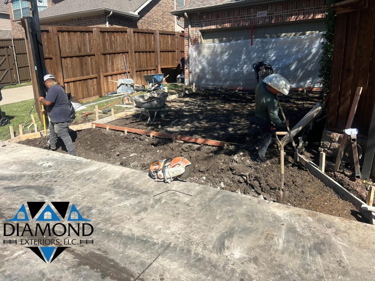 Concrete Installation: Transform Your Backyard - Diamond Exteriors